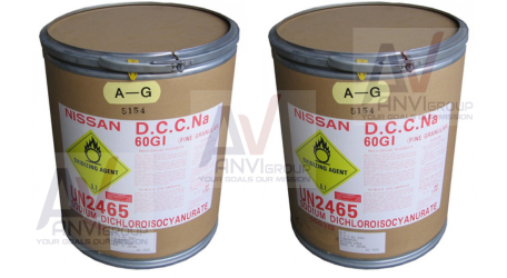 Chlorine DCCNa-60 Nissan Nhật Bản, An Vi Group Phân Phối - Anvi Chem